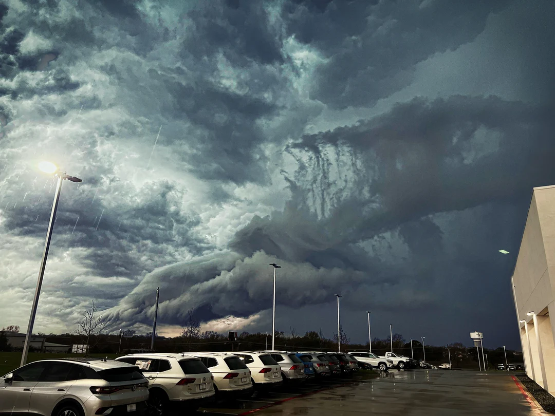 Storm over Burleson Tx | Scrolller