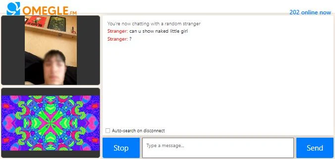 This kind of shit is why Omegle was closed | Scrolller