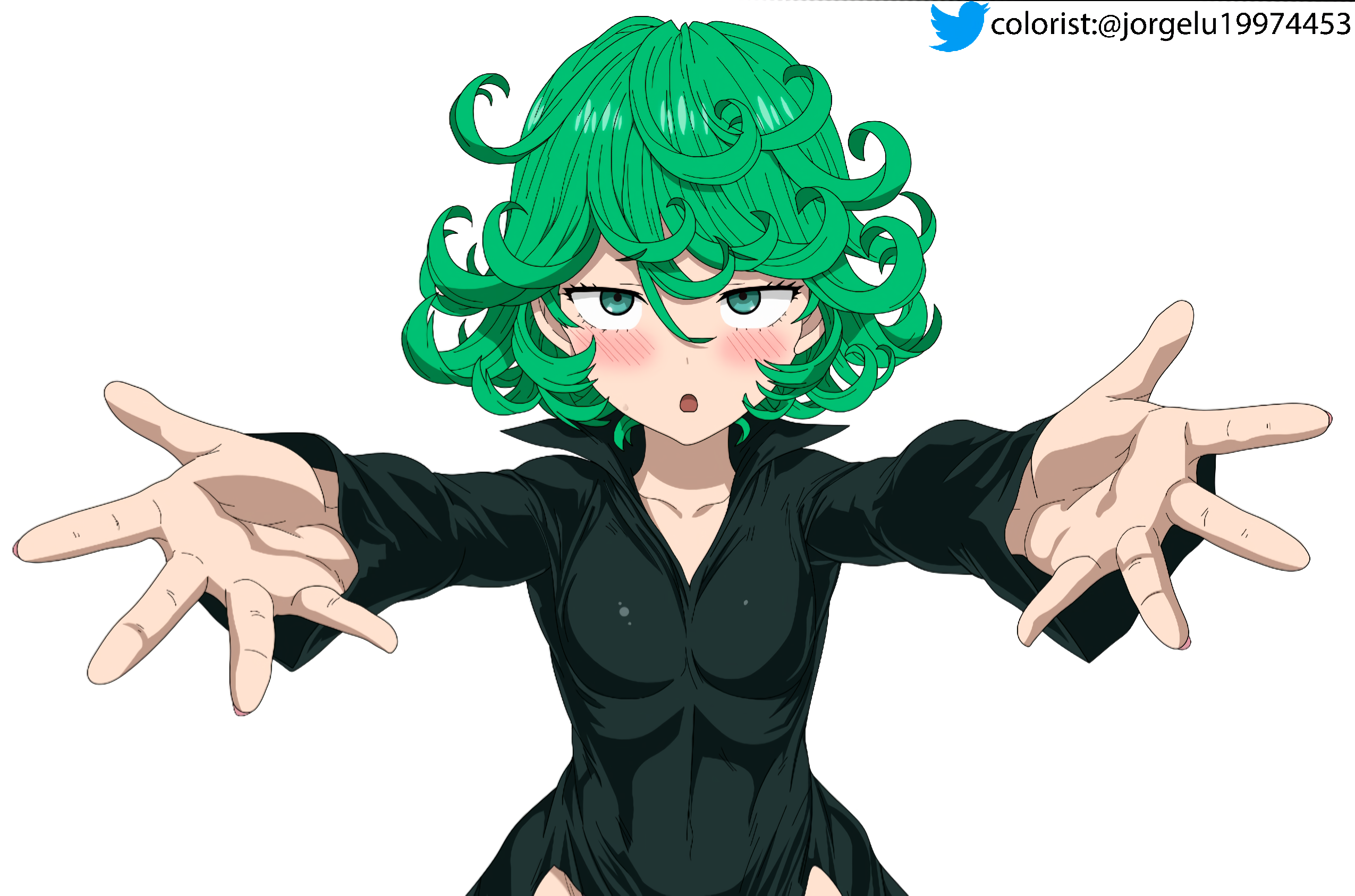 Tatsu in a very threatening pose (art by Jorgeruisu) | Scrolller