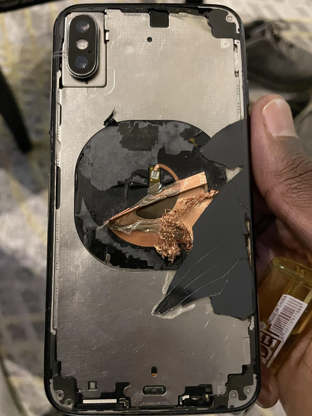 Iphone X still working | Scrolller