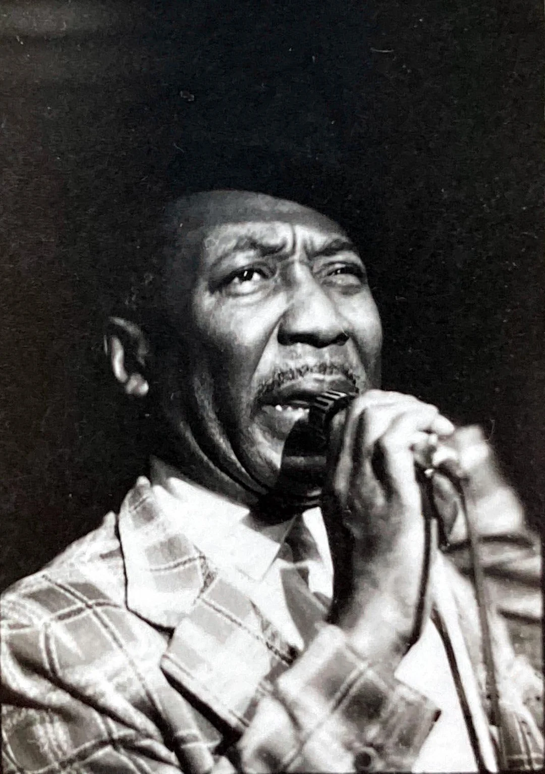 A photo of Muddy Waters I took at an Ohio concert in 1971 | Scrolller