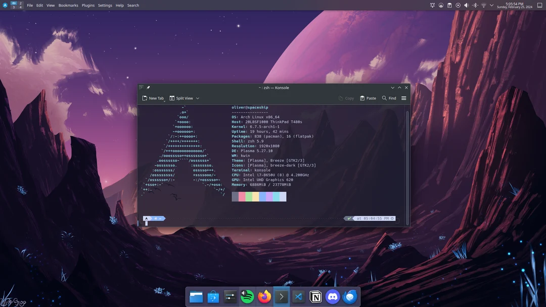 [KDE Wayland] New Laptop Setup | Scrolller