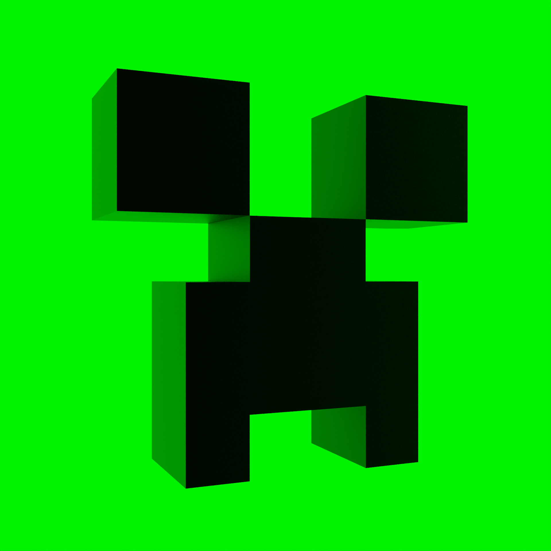 I made a 3D version of the new Minecraft logo | Scrolller