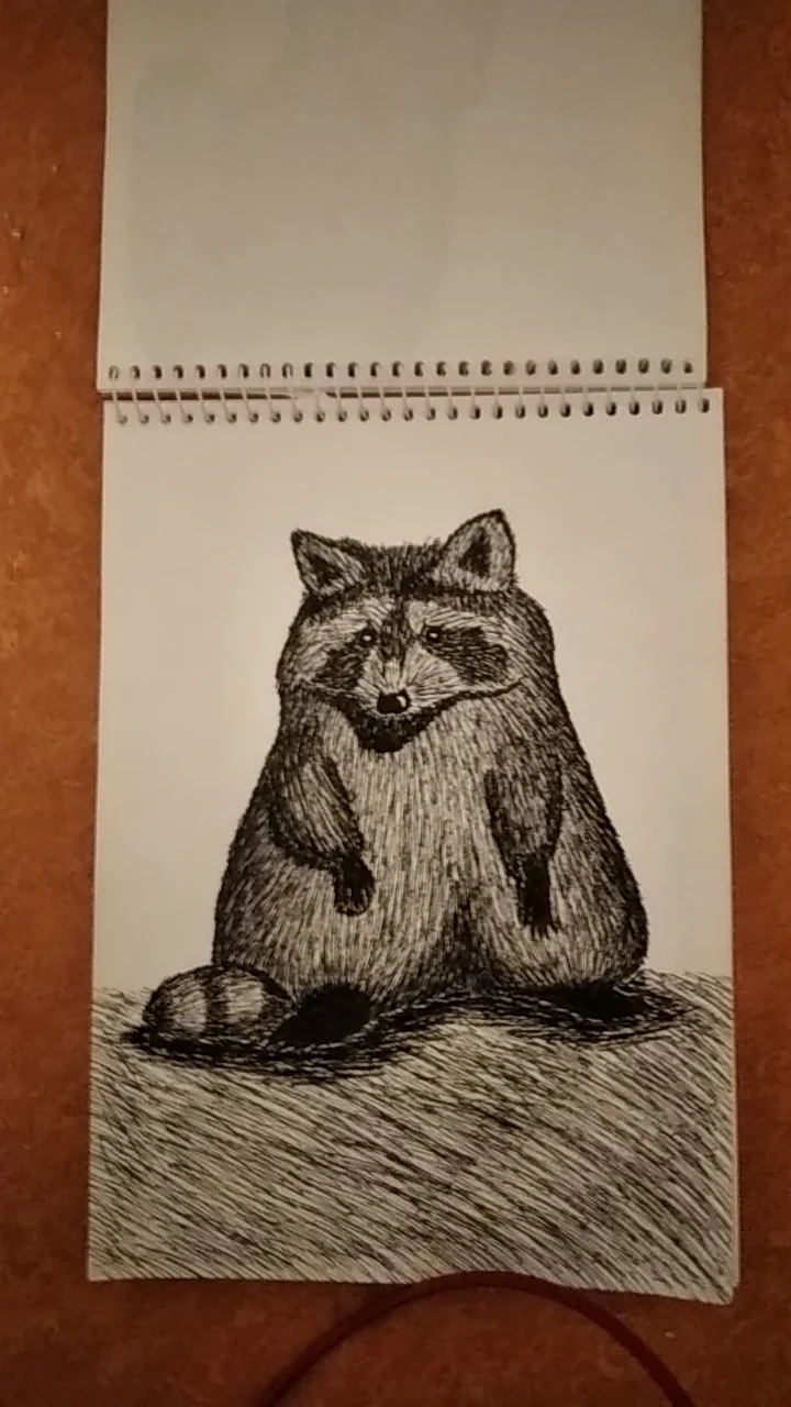 Drew this hefty chonker on a long bus drive | Scrolller