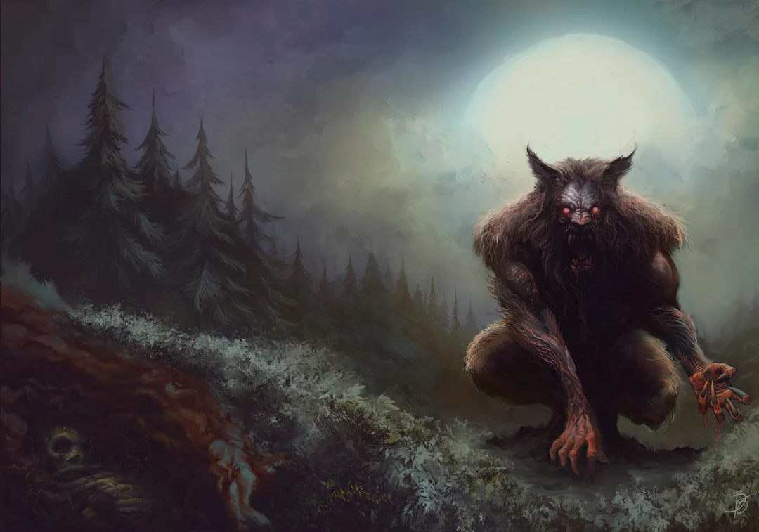 Curse of the Werewolf by Bebeto Daroz | Scrolller
