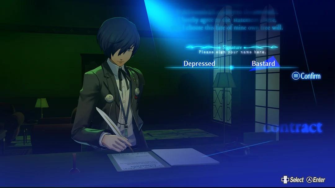 The Persona 3 protagonist's canon name. | Scrolller