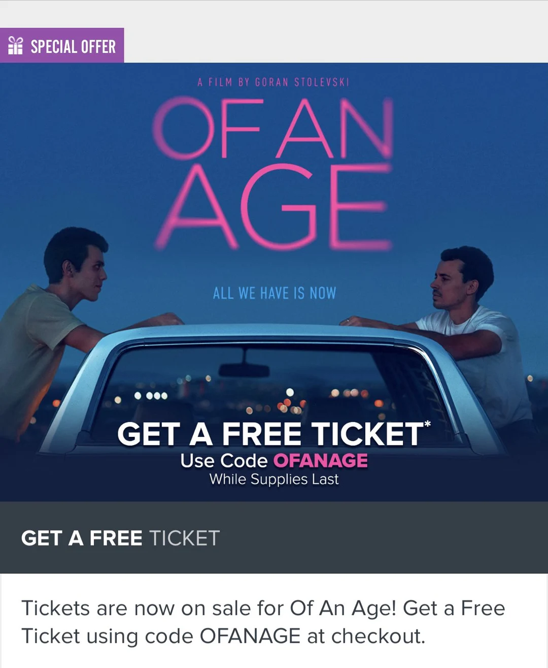 for my American gays, please go watch Of An Age | Scrolller