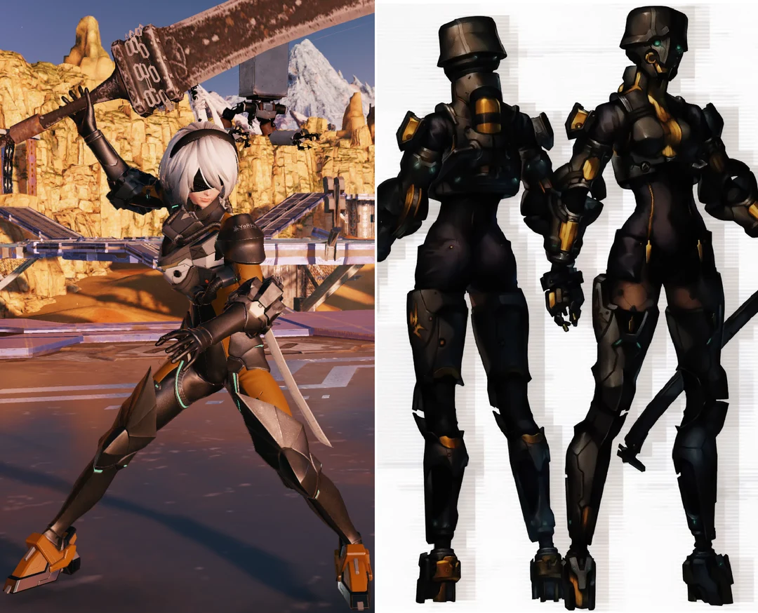 My 2B (Heavy Armor) Attempt in PSO2 | Scrolller