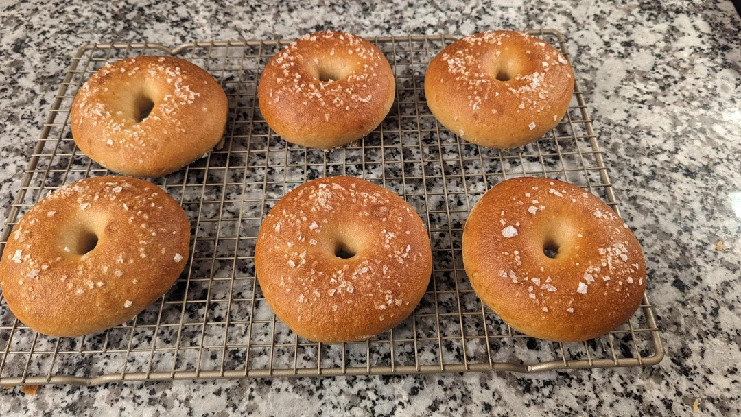 First attempt at bagels | Scrolller