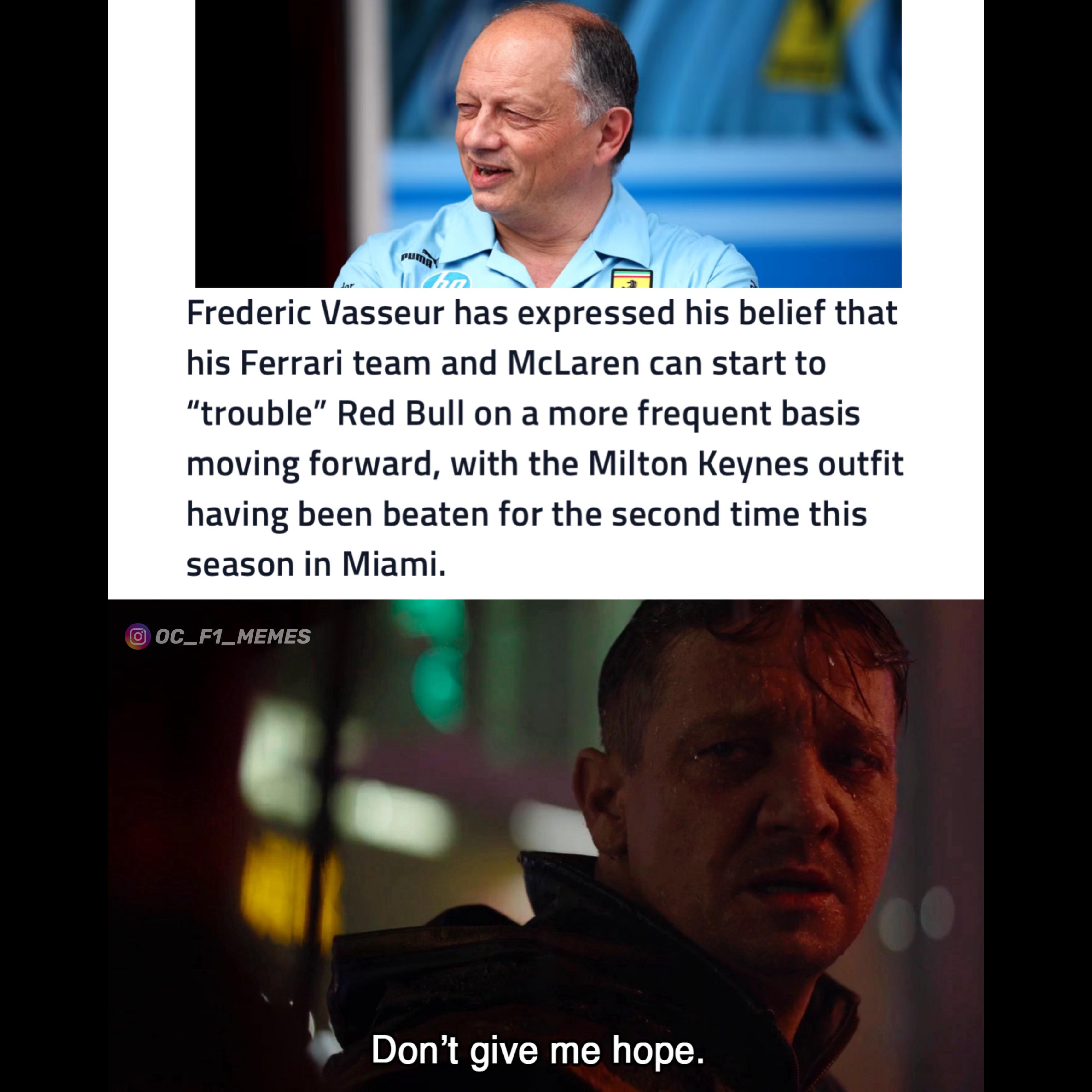 Don't give us just the hope, Fred | Scrolller