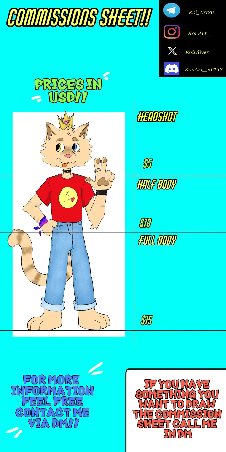 open commissions, arts with fast delivery, any questions feel free to contact me via DM :3 ...