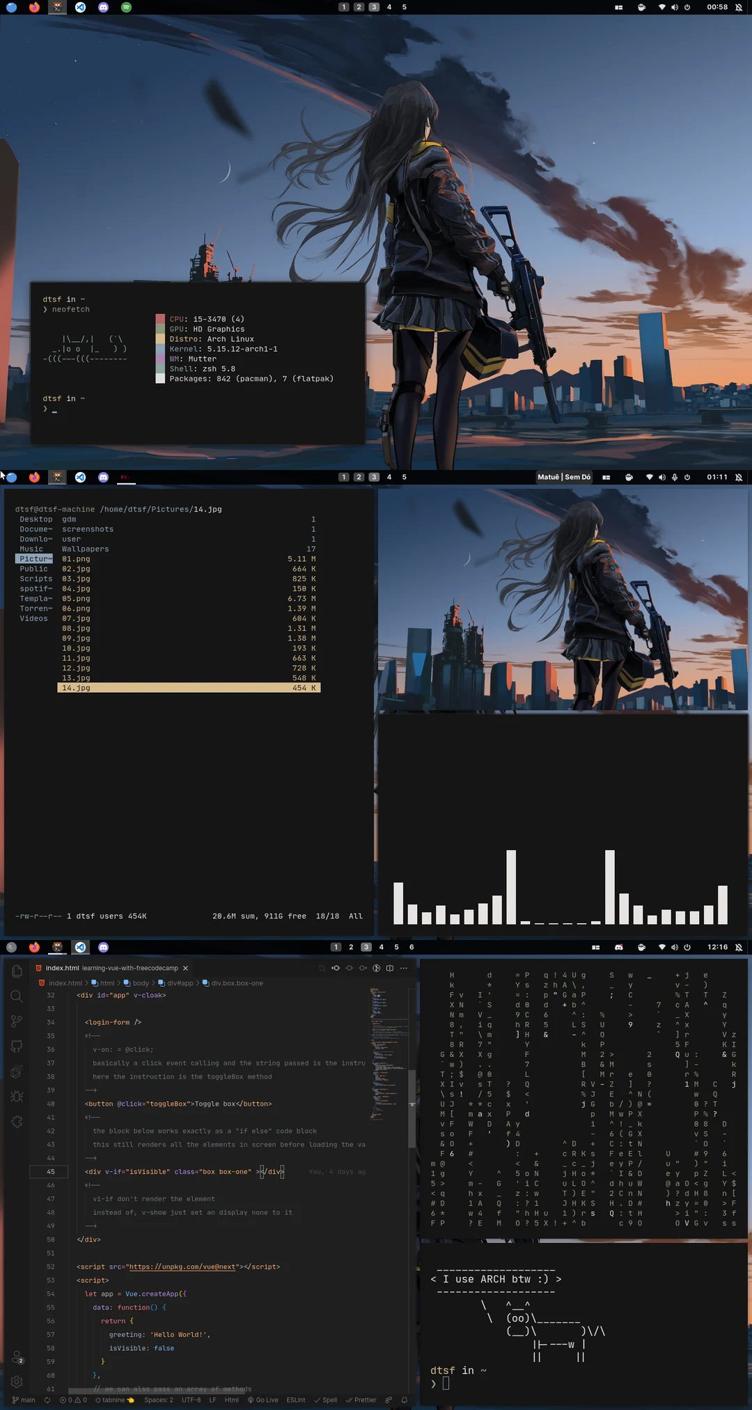 [GNOME] I think I'll try some wm's after this rice (I hope this is a ...