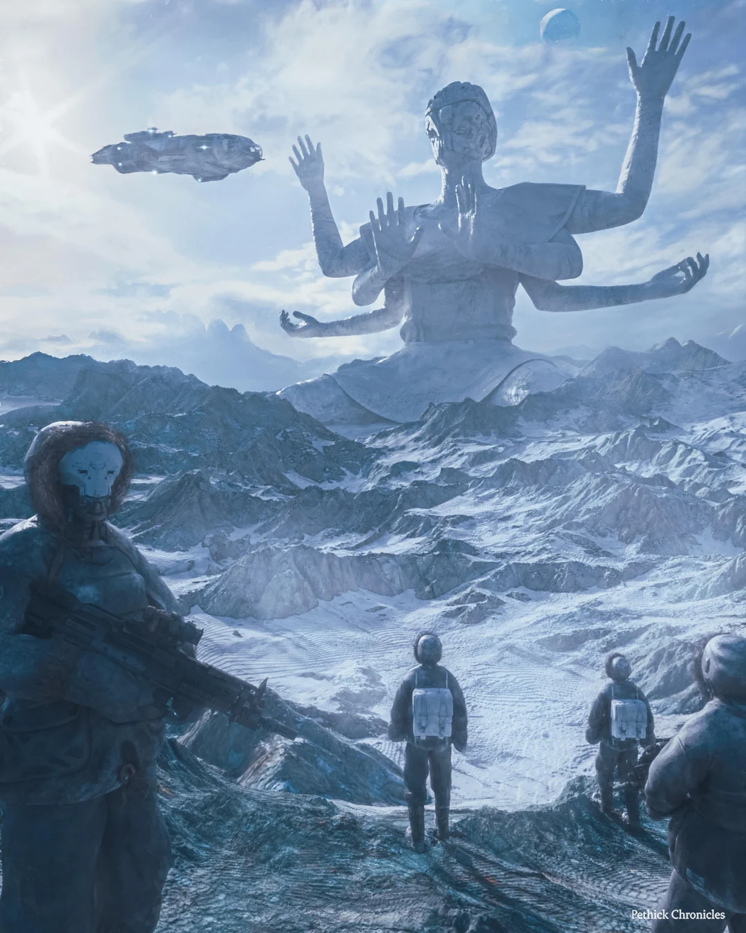 Extraction Point, me, digital, 2023 | Scrolller