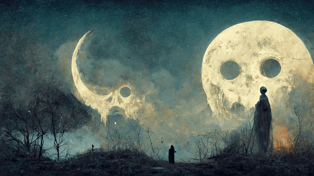 When you Imagine as Faces of the moon (3840x2160) | Scrolller