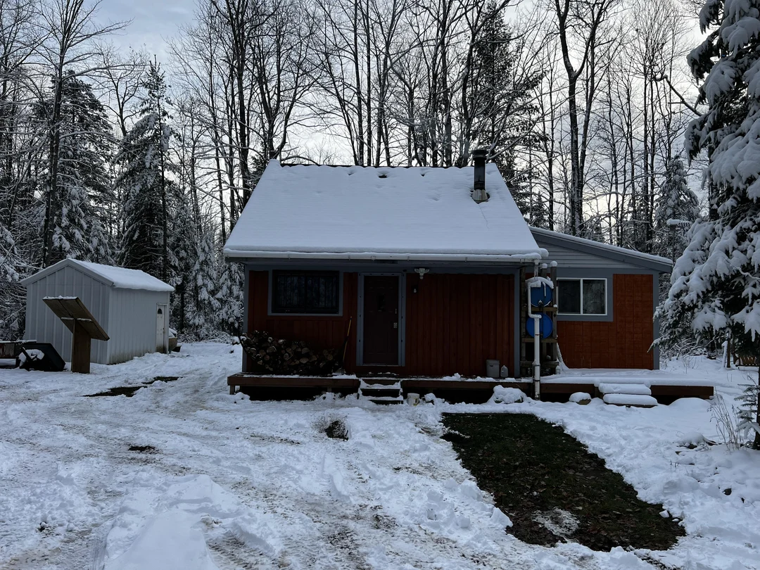 Our off grid cabin in Northern Michigan | Scrolller