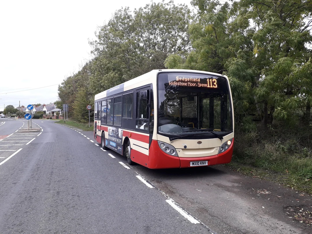 Todays chariot, after being called into work after a driver failed to turn in, was MX10 KNV, a ...