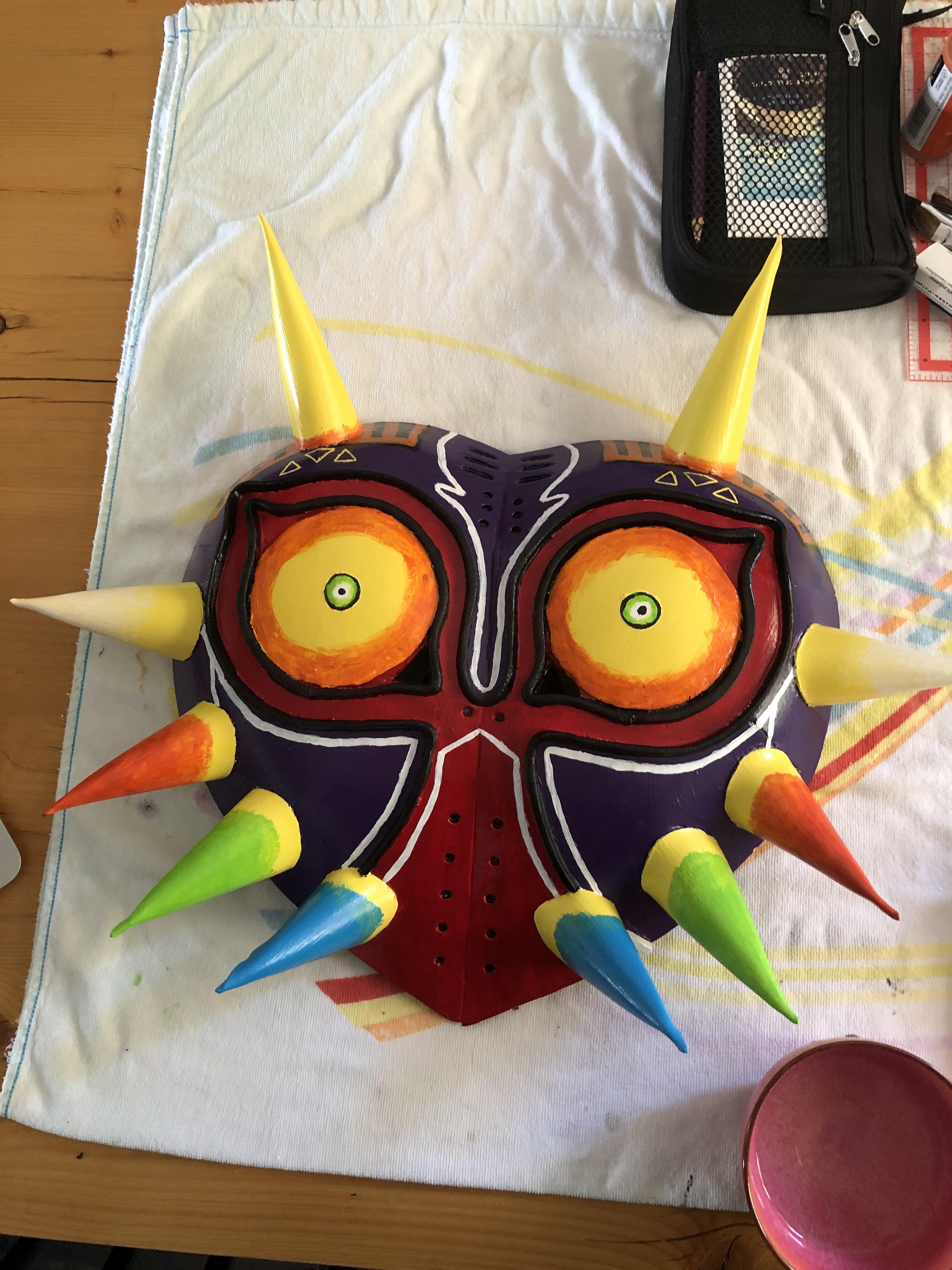 [MM] Finally finished this Majora’s mask I’ve been working on | Scrolller