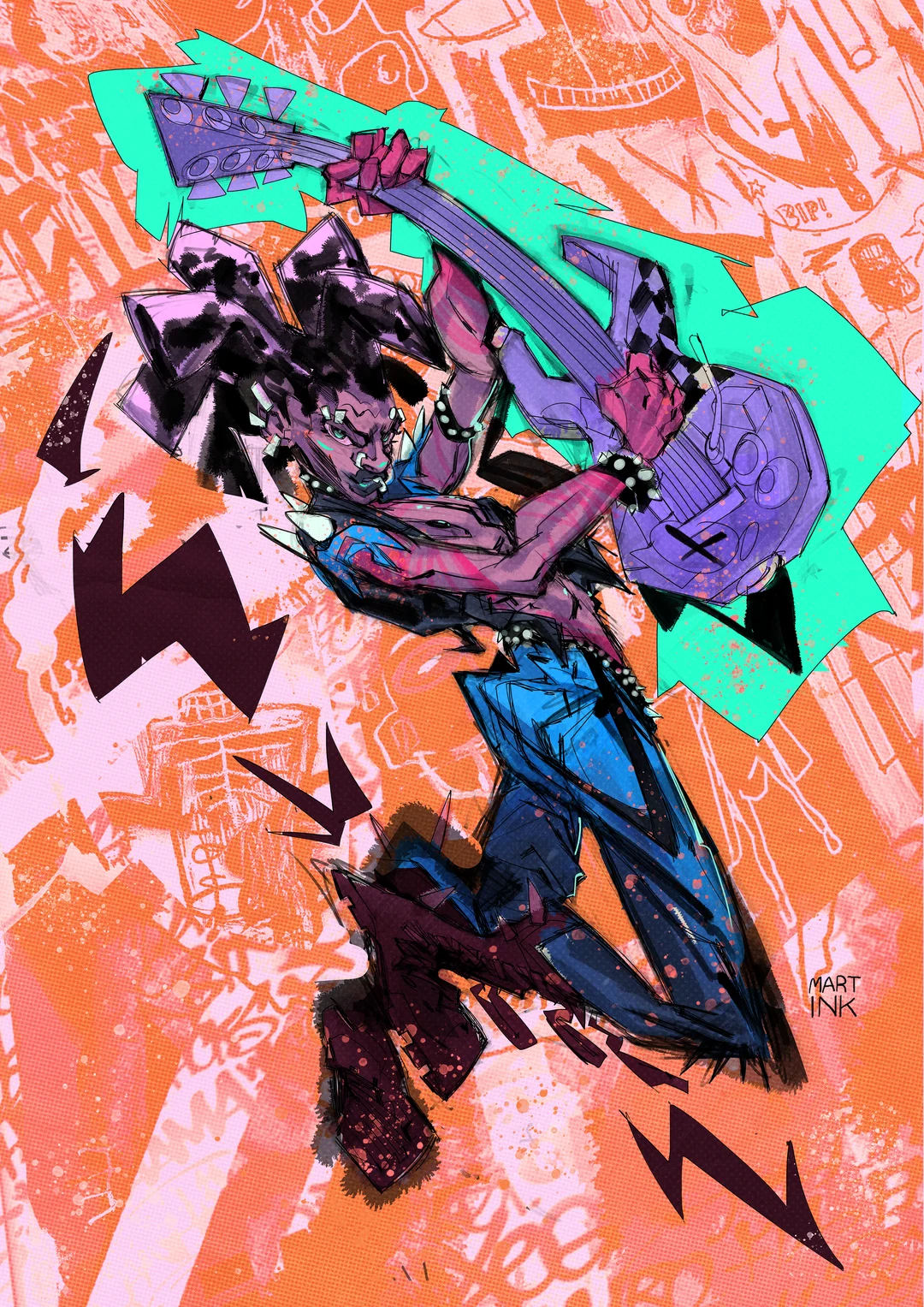 Hobie Brown! (IG @mart.ink8, TW @martink_comics) | Scrolller