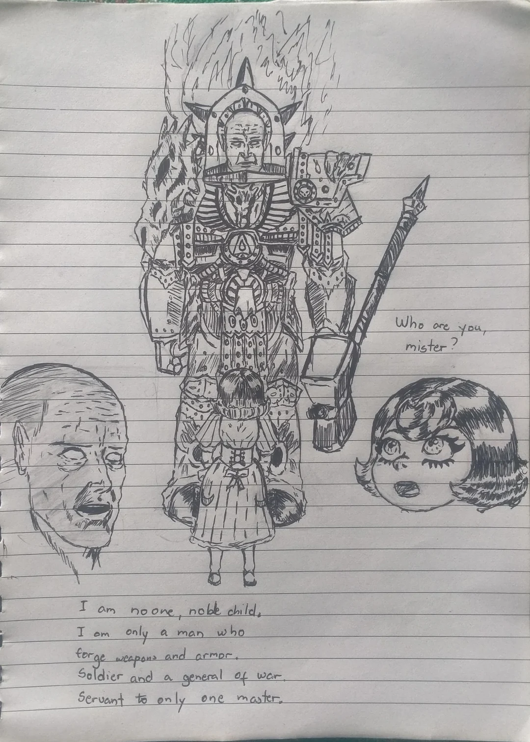 Vulkan having a normal conversation by me | Scrolller