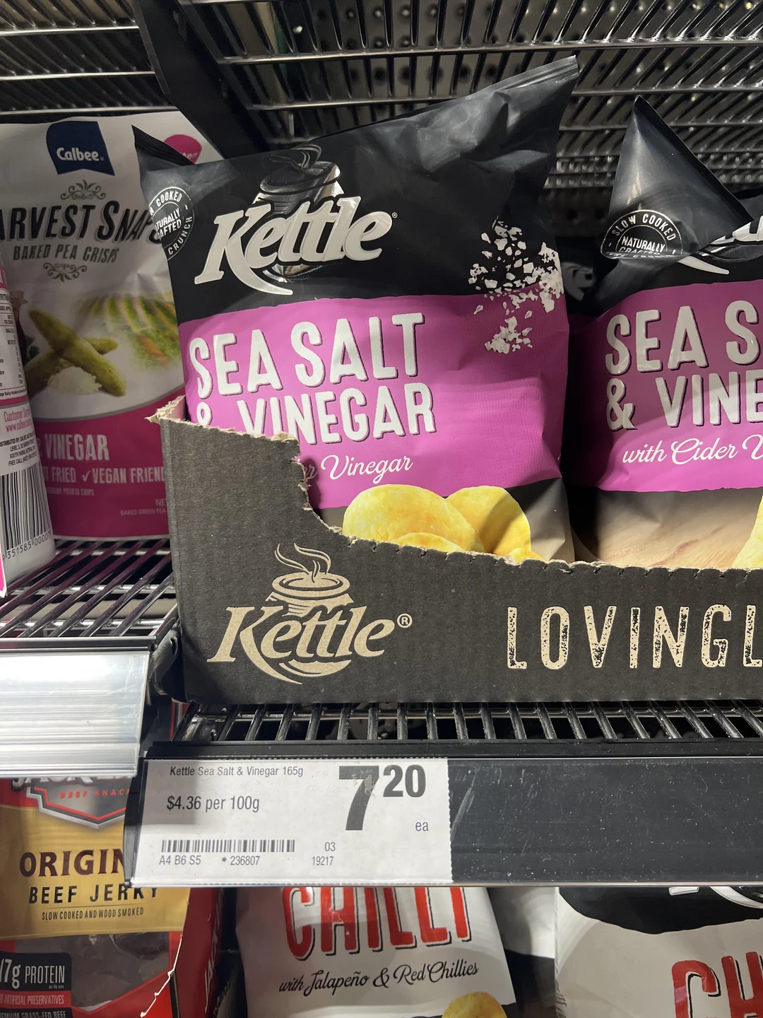 This is outrageous. $7.20 for a pack of Kettle chips! | Scrolller