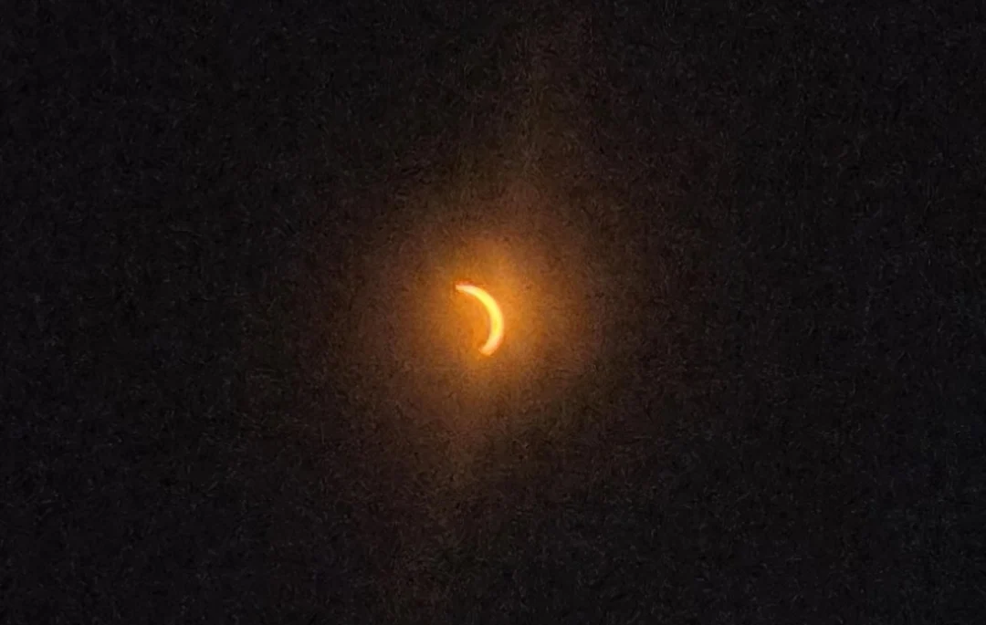 Solar Eclipse from my viewing location! | Scrolller