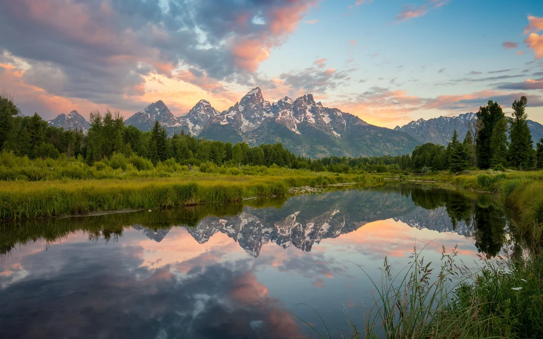 Grand Teton Sunrise [2560x1600] | Scrolller