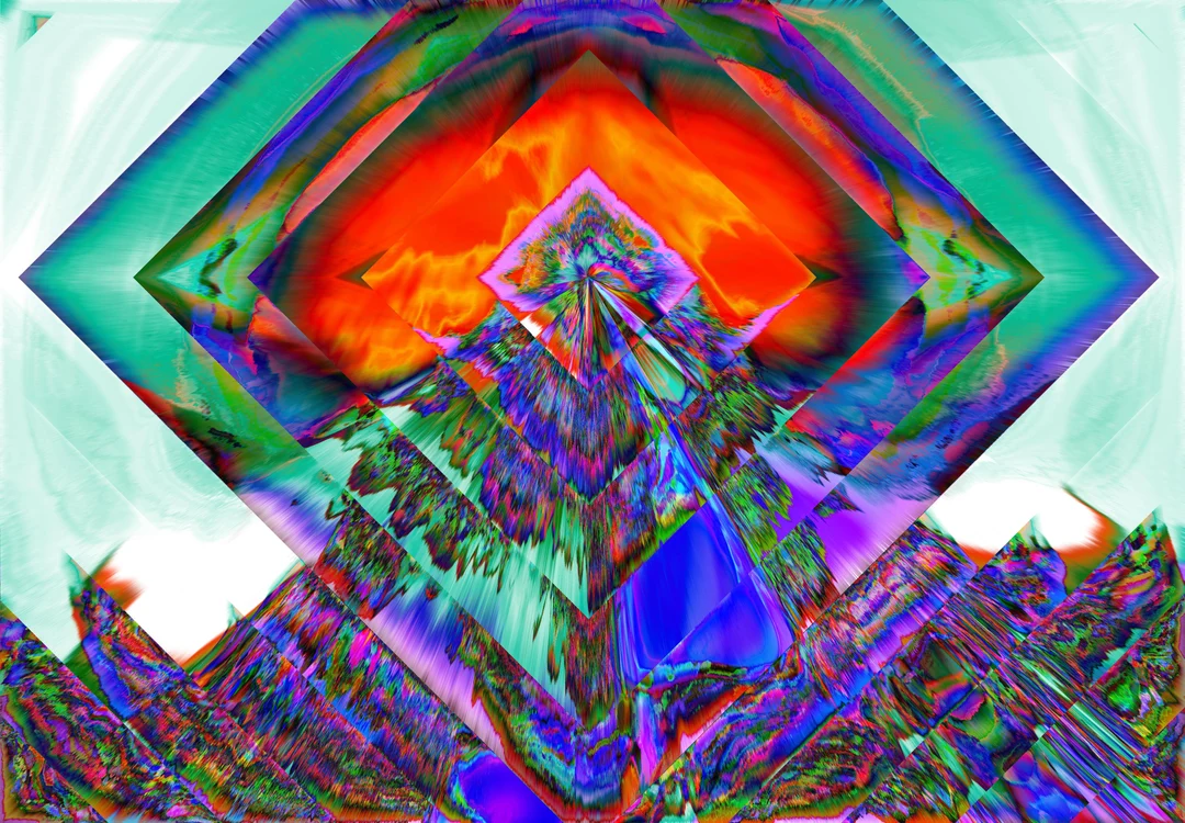 eruption, me, pixelsorting, 2022 | Scrolller