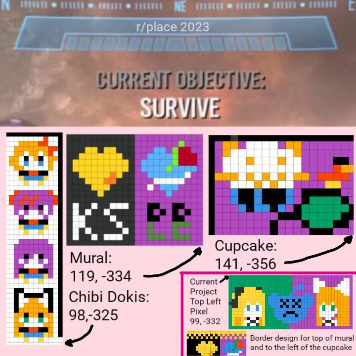 r/place 2023 Update #2 Expansion and Maintenance | Scrolller