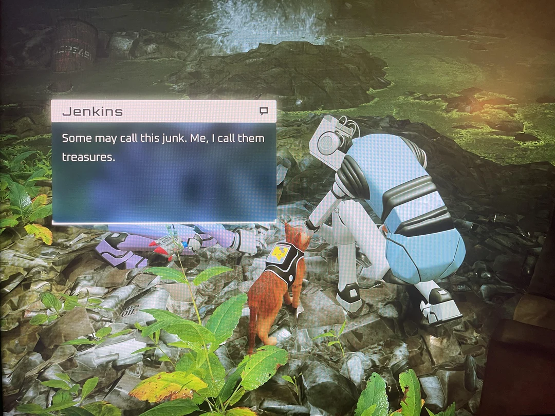 Skyrim reference in Stray | Scrolller