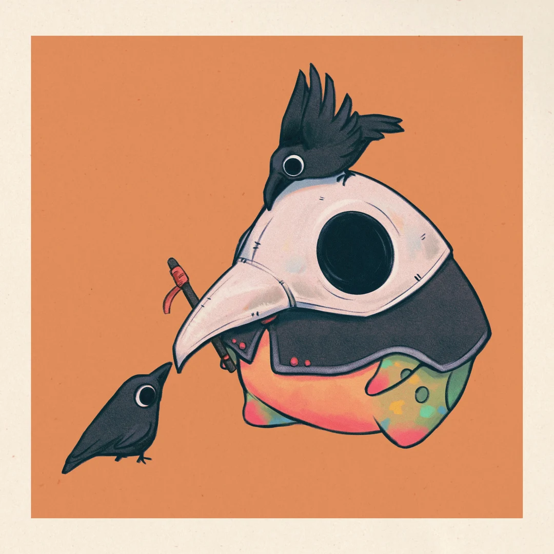 Plague Frogtor, lightdraconis, Procreate, 2023 | Scrolller