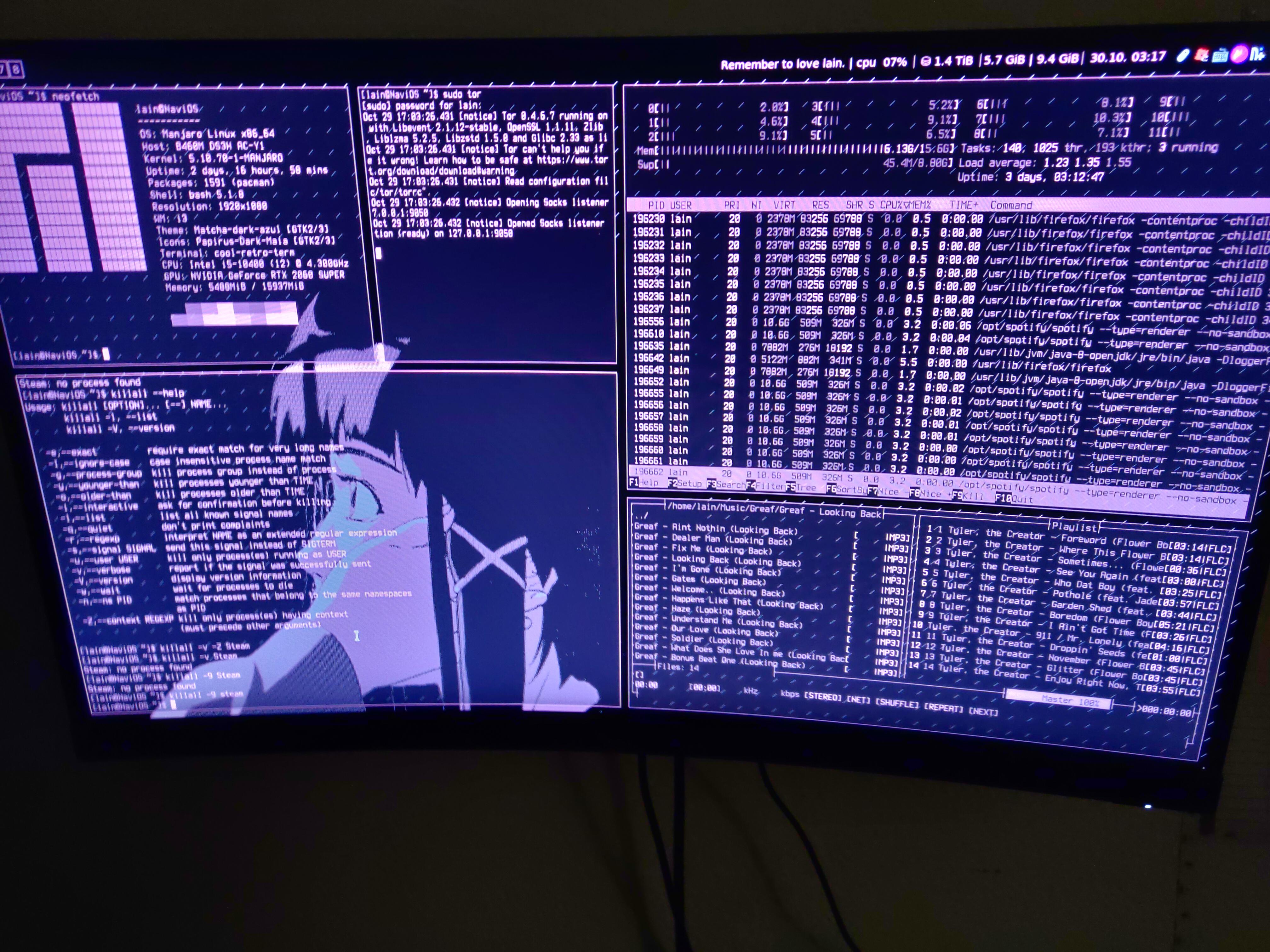 [i3gaps] This is the last of my first rice before I've stopped using ...