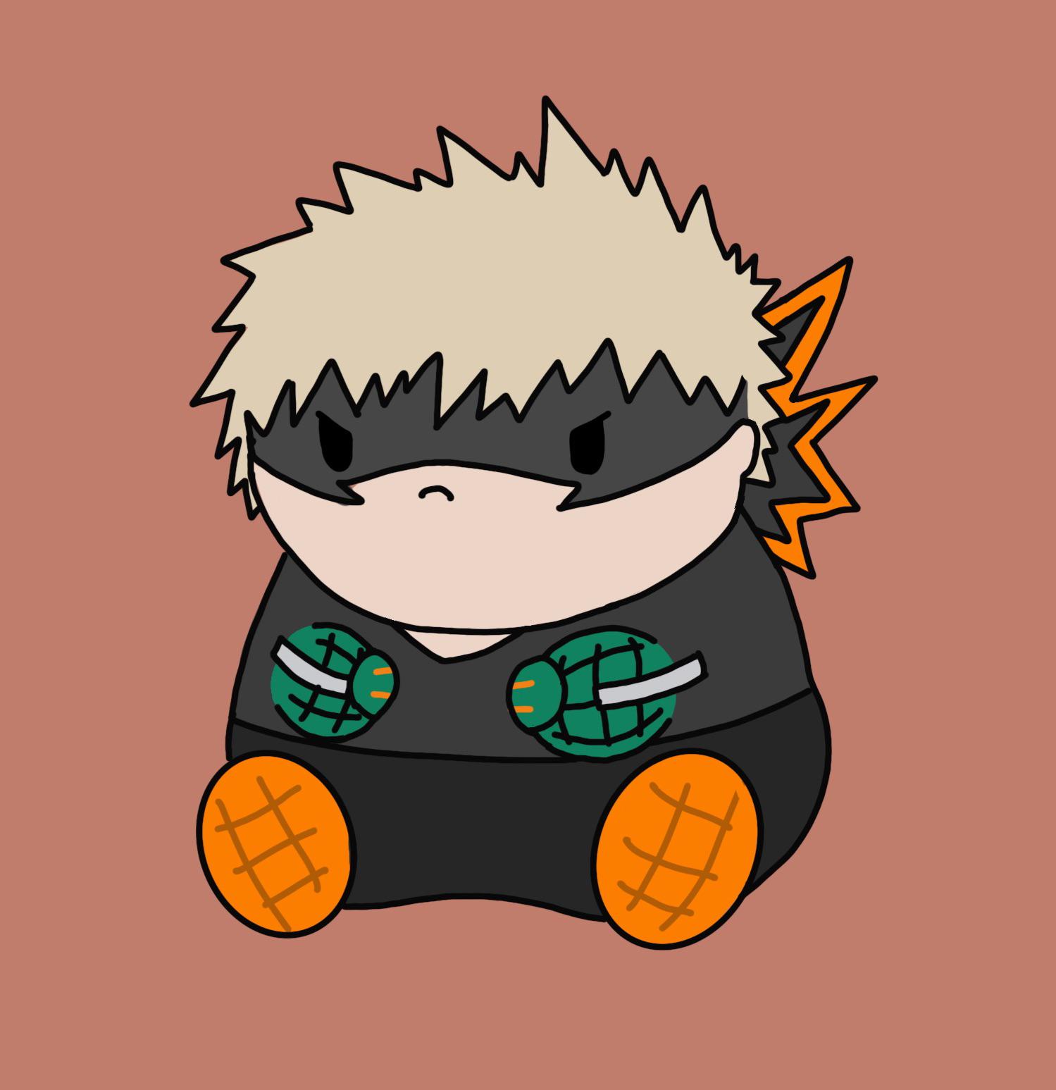 I drew Chonky Bakugo | Scrolller