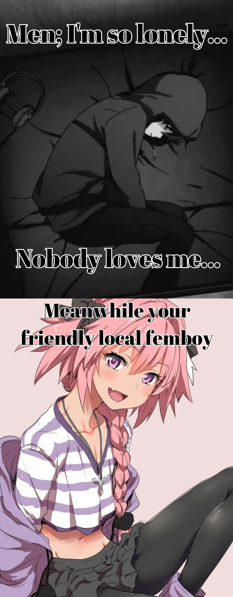 Lonely? don't worry you got a femboy :3 | Scrolller