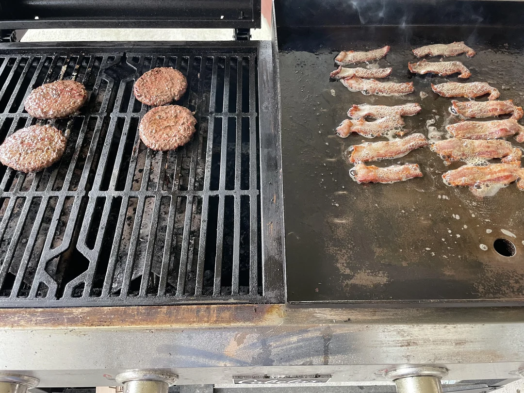 Wife IS in town and home. She enjoys my meat… grilling 😏 | Scrolller