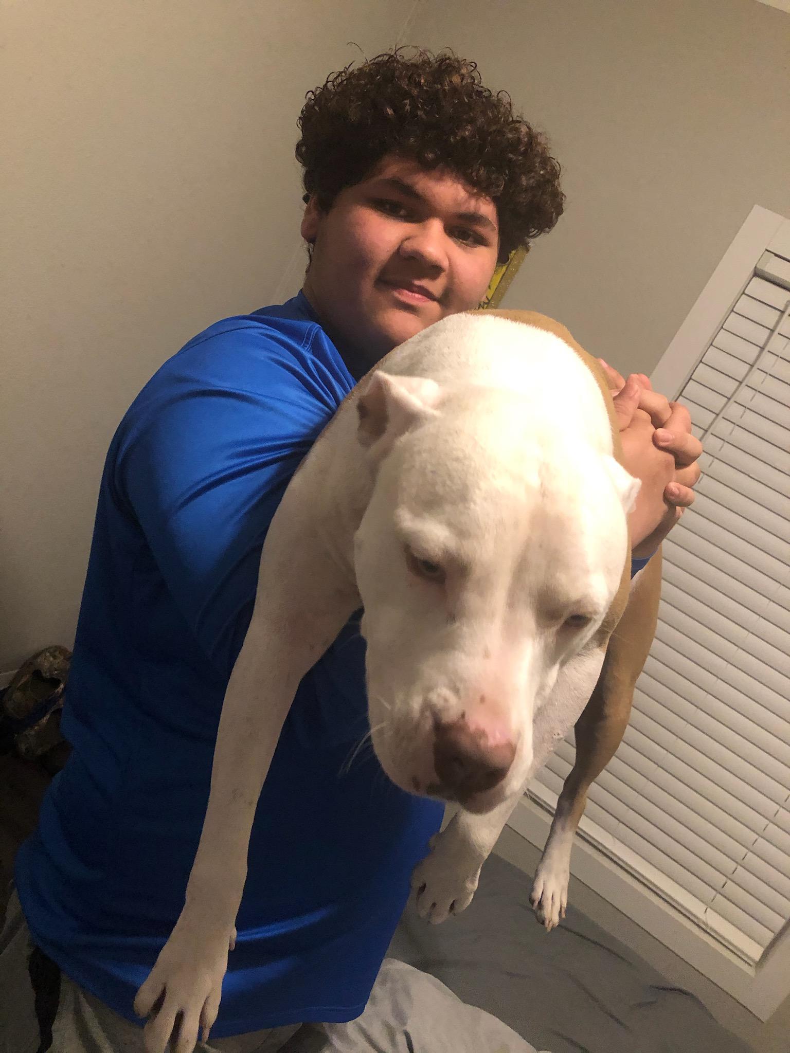 My ol pitty (I'm 6'1 btw) | Scrolller