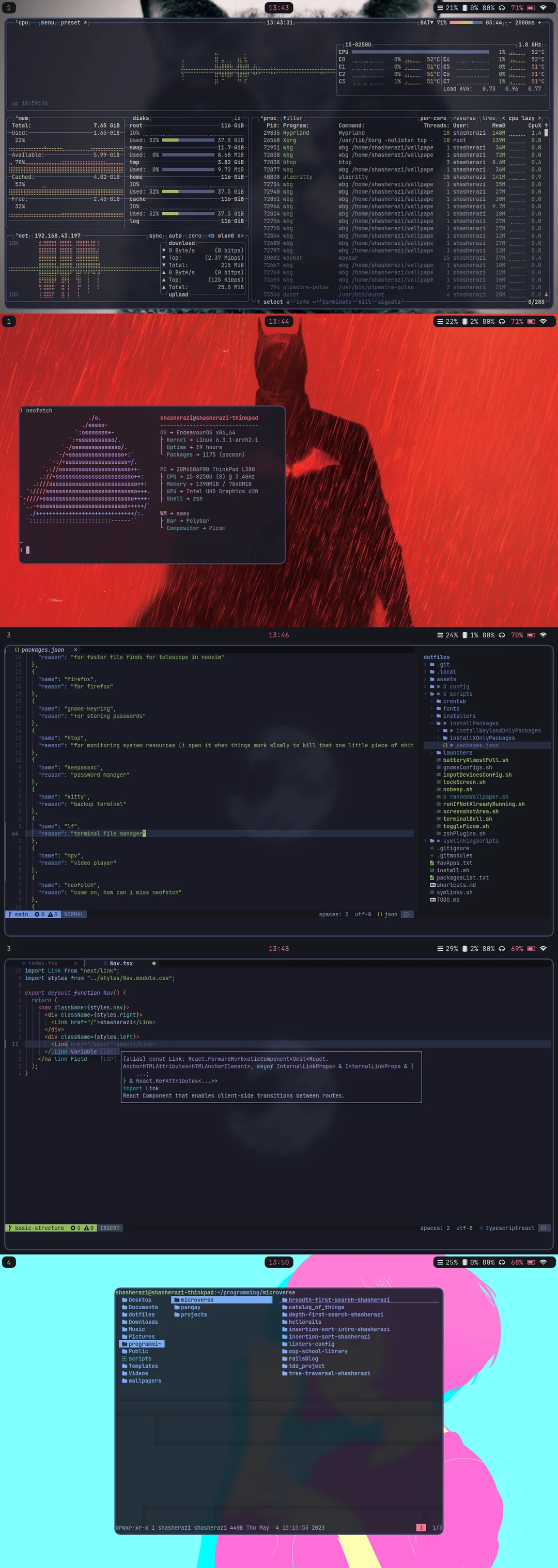 [hyprland] bye bye wayland, see you again when you are more workable | Scrolller