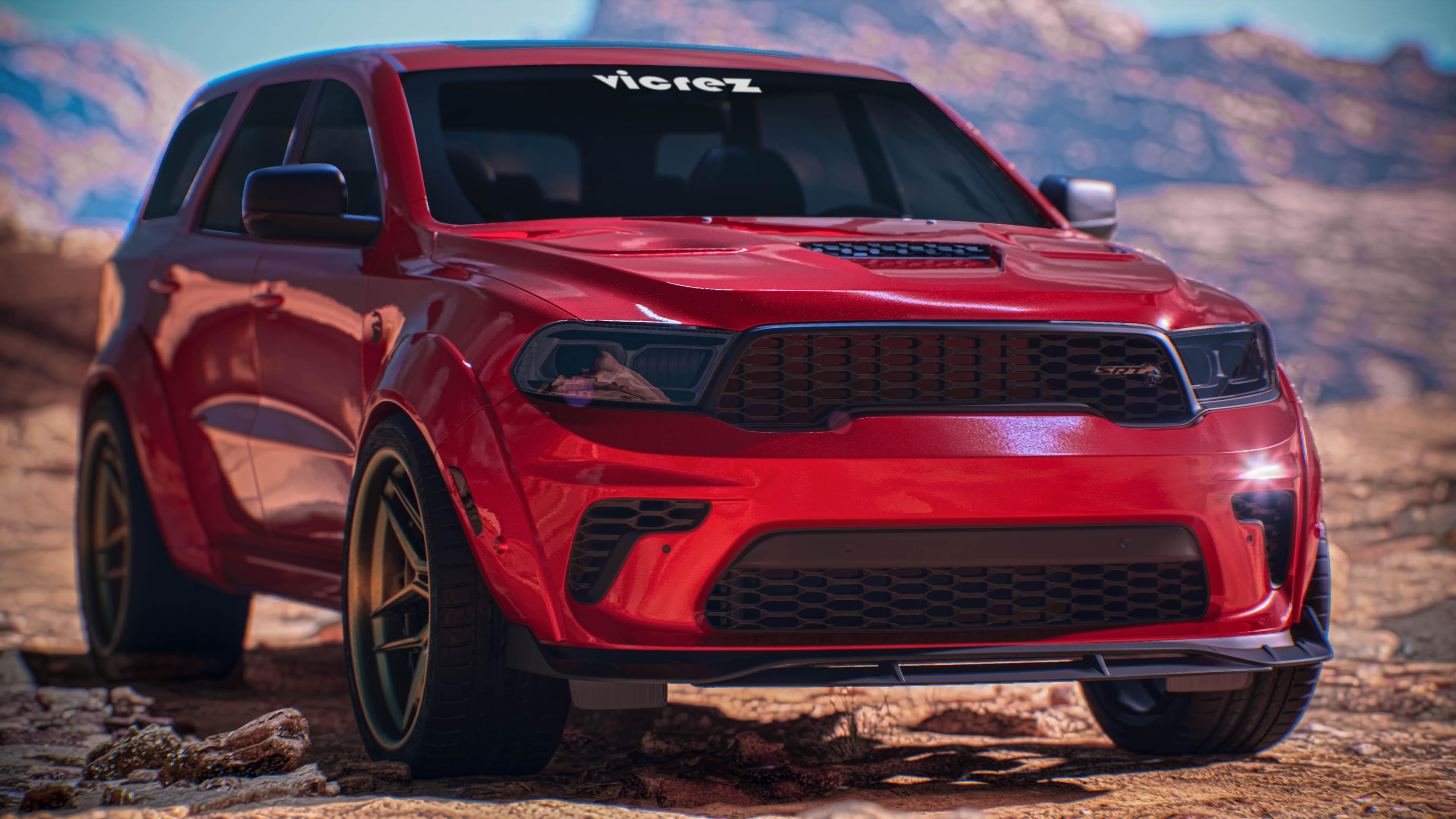 Dodge Durango Hellcat ft. Vicrez Demon Widebody Kit [3840x2160] | Scrolller