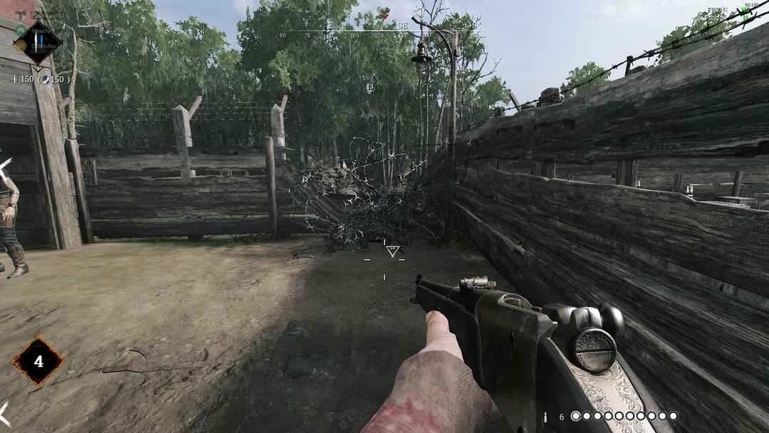 TIL if you place 5 concertina traps + bear trap, the enemy WILL DIE | Scrolller