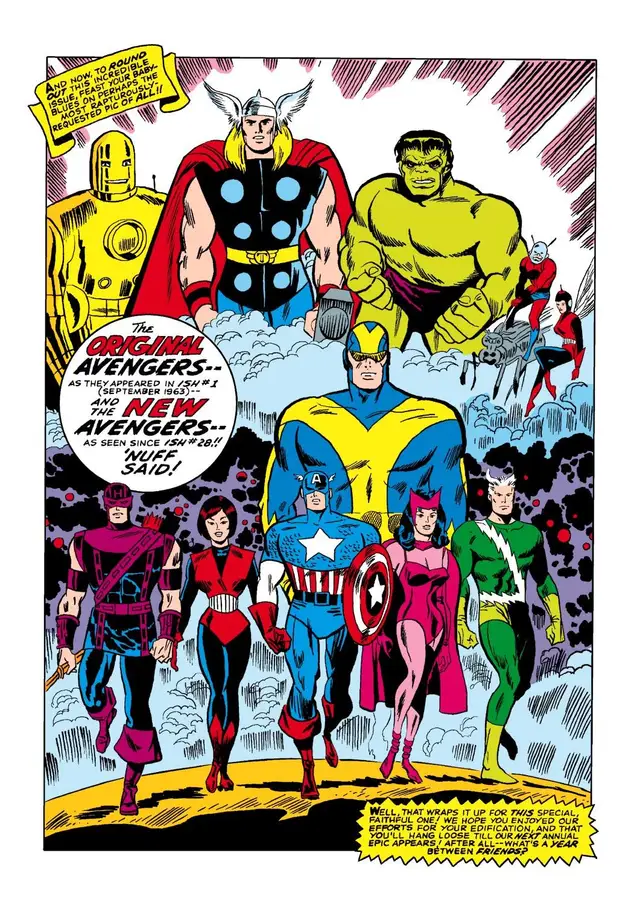 Which version of the Avengers do you like more, Original or New? [Avengers Annual #1] | Scrolller