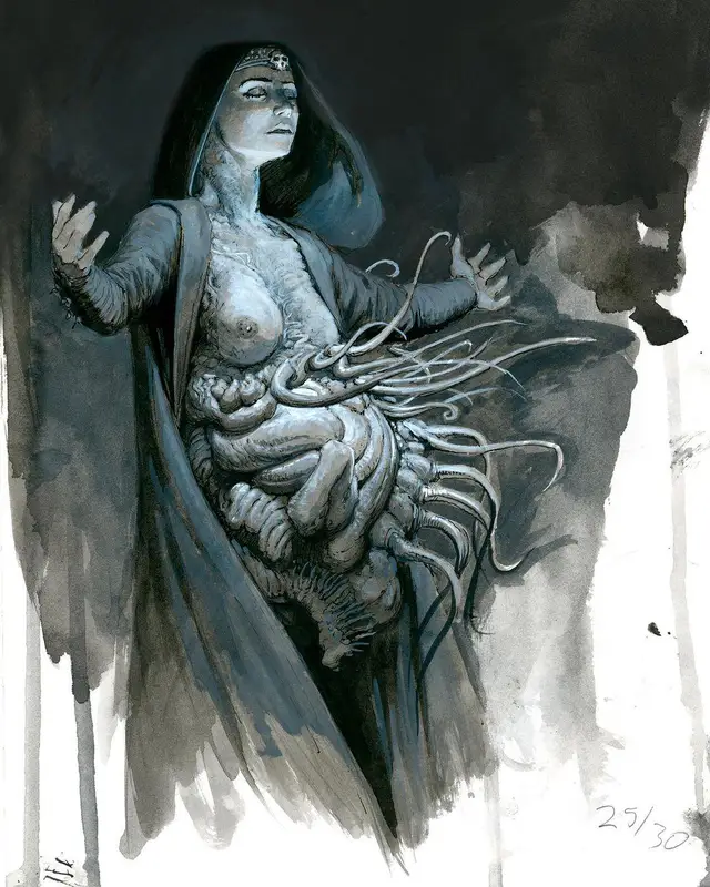 Pregnant mutant by Thomas Elliott | Scrolller