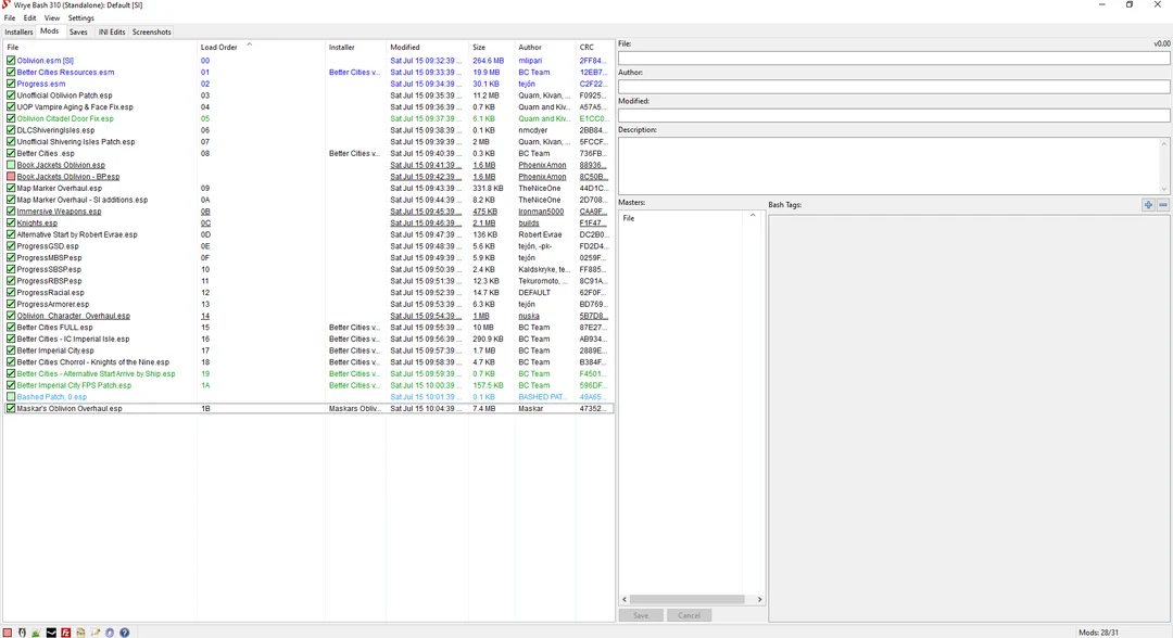 My game crash at startup. How to find which mods causing problems? I had use BOSS | Scrolller