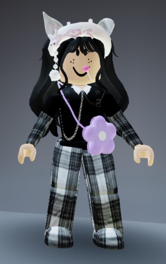 My own art of my Roblox character. | Scrolller