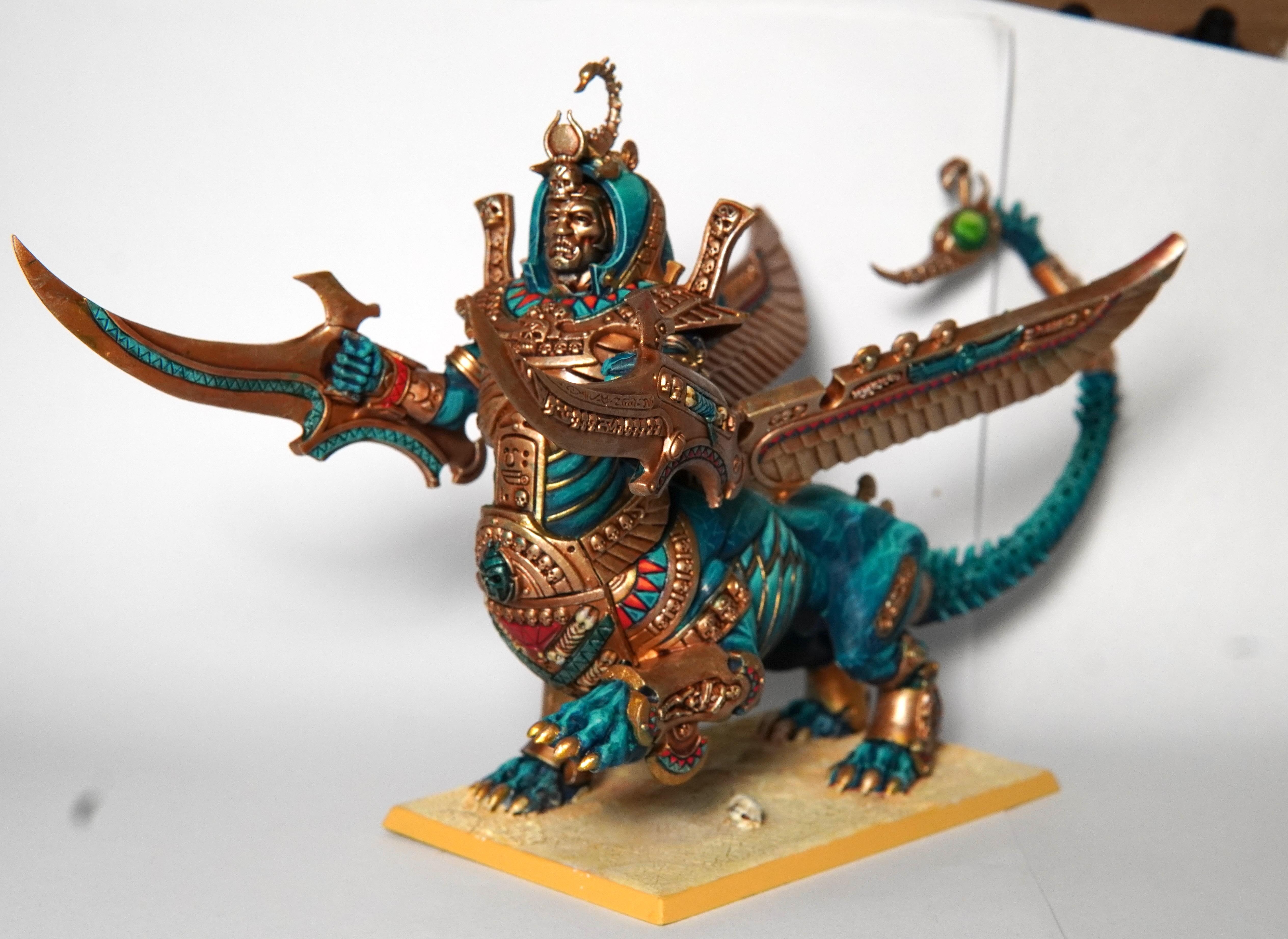 A little tomb king break between dwarfs | Scrolller