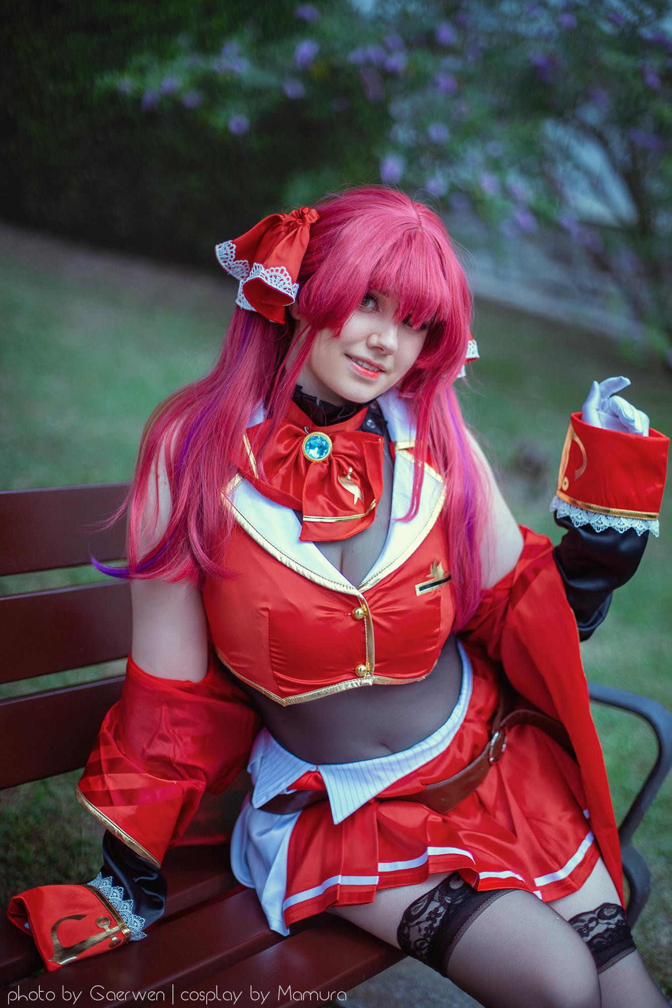 Houshou Marine desuuuu~ Cosplay by Mamura_senpai | Scrolller