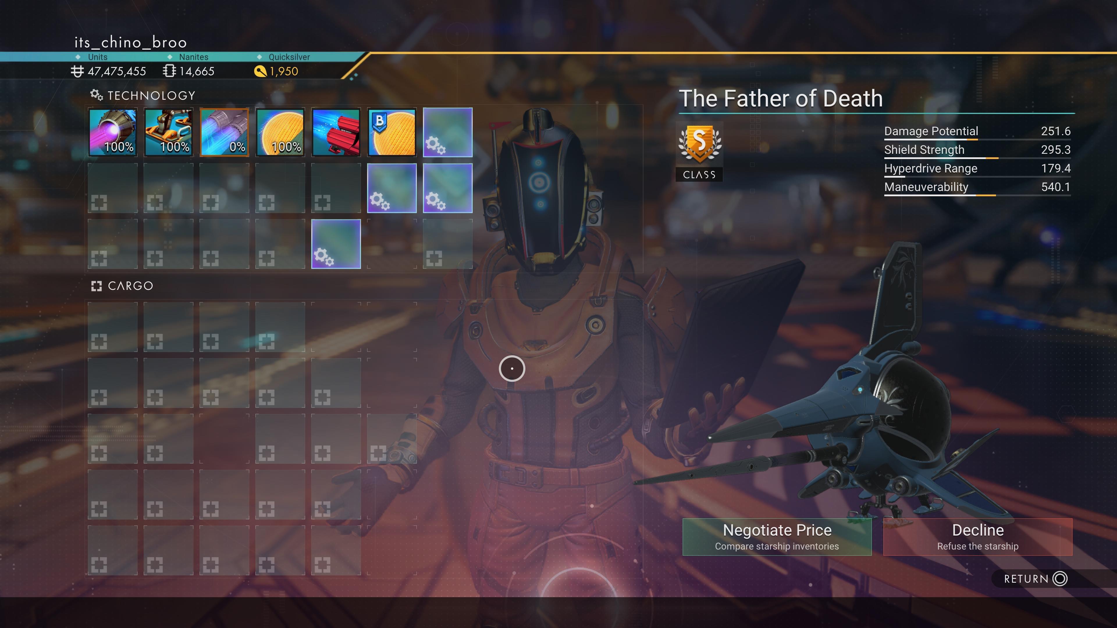 Blue Guppy Exotic Ship | Scrolller