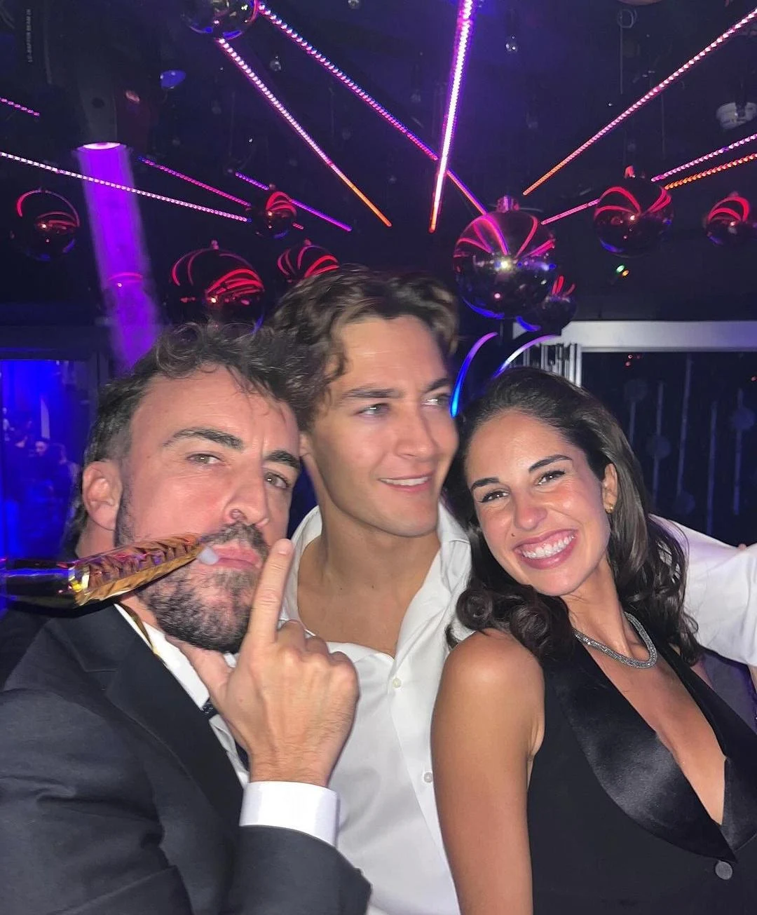 George and Fernando partying together on NYE (again) | Scrolller