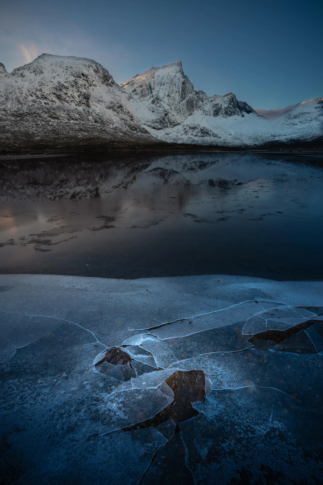 Early morning in Lofoten, Norway [OC][3367x5048] | Scrolller