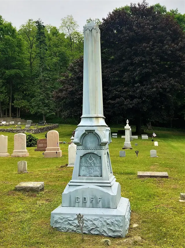 Zinc monument to a proud Mason | Scrolller