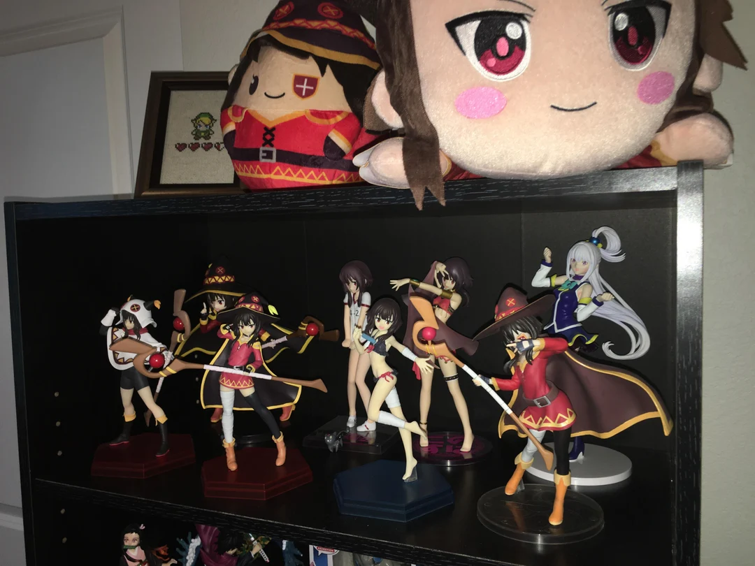 The Megu landfill accumulating on my top shelf | Scrolller