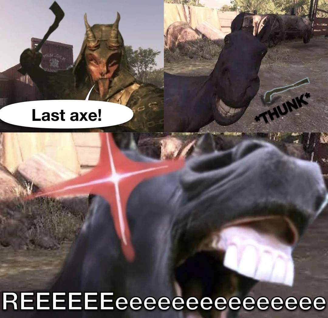 When your Throwing Axe crosshairs Vanish… | Scrolller